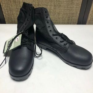Rothco | Shoes | Black Leather Military Rothco Jungle Boots | Poshmark